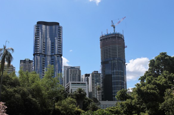Brisbane Skytower on its way to becoming Brisbane’s tallest building ...