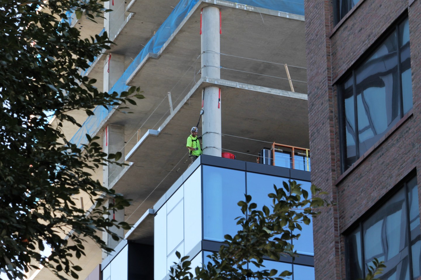 1044 West Van Buren is Sage West Loop now. And it’s topped out ...