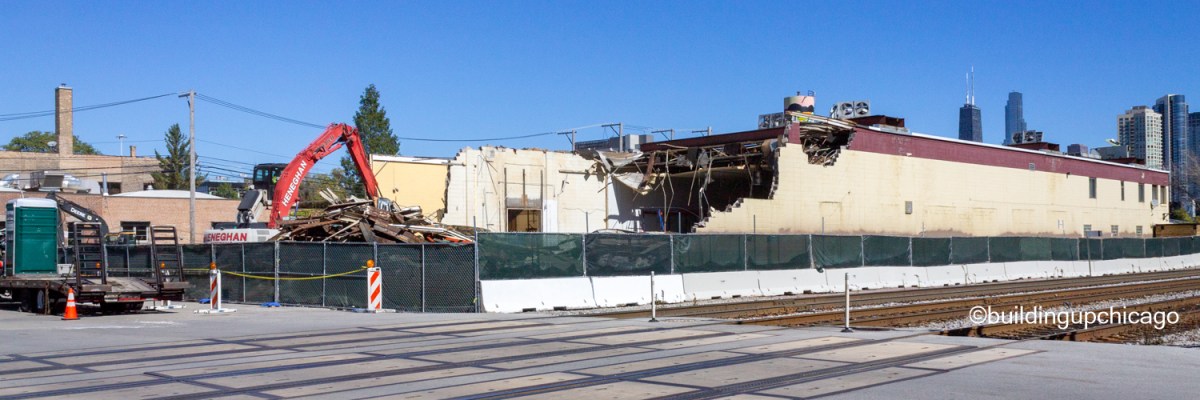 370 North Morgan demolition is underway; new residential tower coming ...